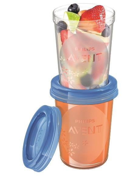 Philips Avent Food Storage Cups 240ml 5 Pack – Kiwi Pharmacy