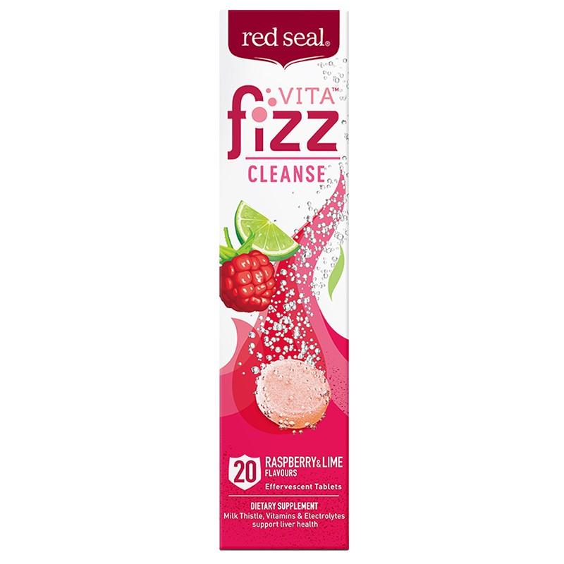 RED SEAL VitaFizz Cleanse Raspberry & Lime 20s – Kiwi Pharmacy
