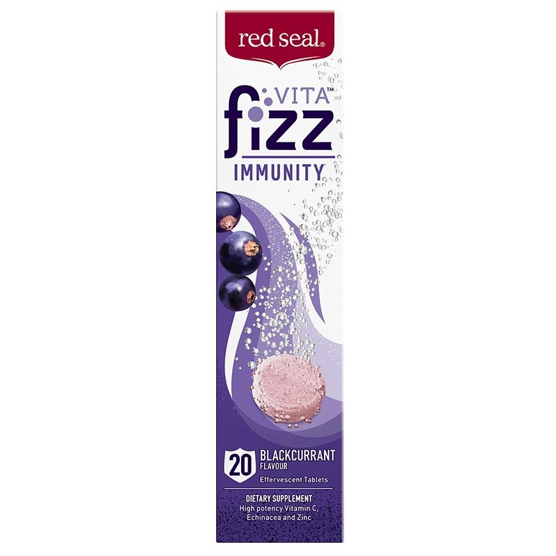 RED SEAL VitaFizz Immunity Blackcurrant 20s – Kiwi Pharmacy