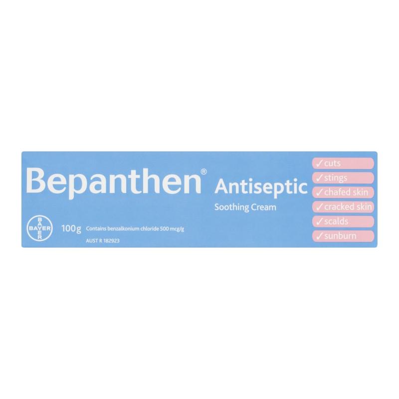 Bepanthen Antiseptic Soothing Cream 100g – Kiwi Pharmacy