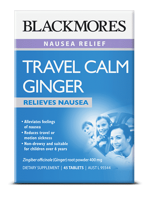 Blackmores Travel Calm Ginger 45 Tablets – Kiwi Pharmacy