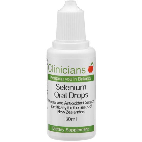 Clinicians Selenium Oral Drops (150mcg/3 Drops) 30mL – Kiwi Pharmacy