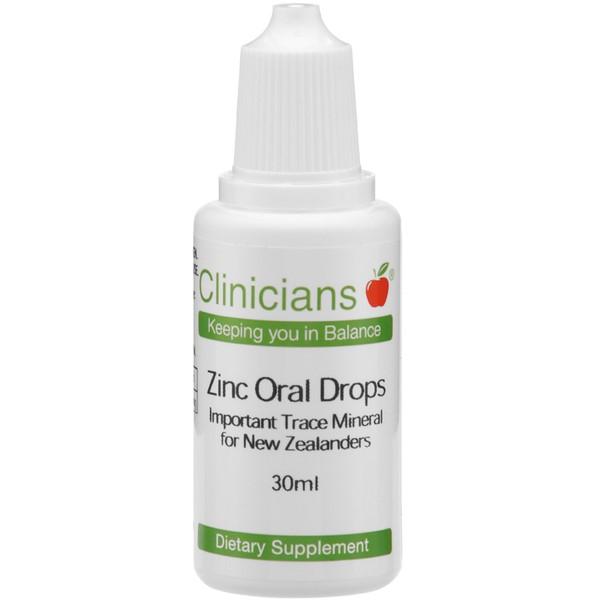 Clinicians Zinc Oral Drops (1mg/drop) 30mL – Kiwi Pharmacy