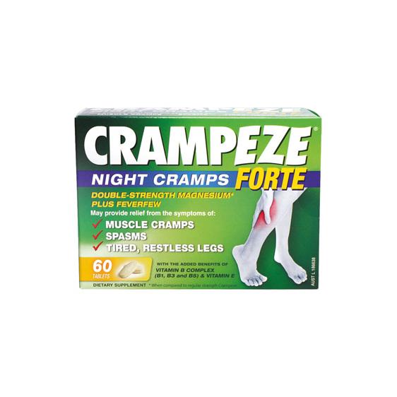 Crampeze Night Cramps Forte Tablets 60 – Kiwi Pharmacy