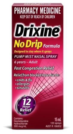 Drixine No Drip Original Nasal Spray 15ml – Kiwi Pharmacy