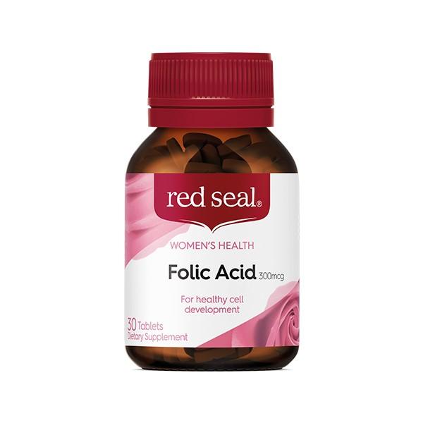 RED SEAL Folic Acid 300mcg 30's – Kiwi Pharmacy