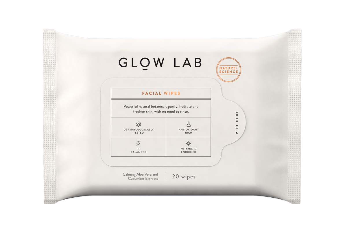 Glow Lab Facial Wipes 20 Pack – Kiwi Pharmacy