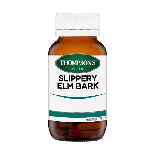 Thompson's Slippery Elm Bark 800mg Tablets 60 – Kiwi Pharmacy
