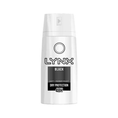 Lynx Men Antiperspirant Aerosol Deodorant Black 160ml – Kiwi Pharmacy