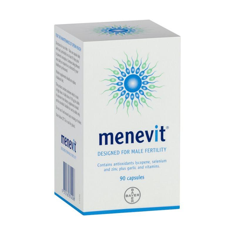 Menevit Male Fertility Supplement Capsules 90 pack (90 days) – Kiwi ...