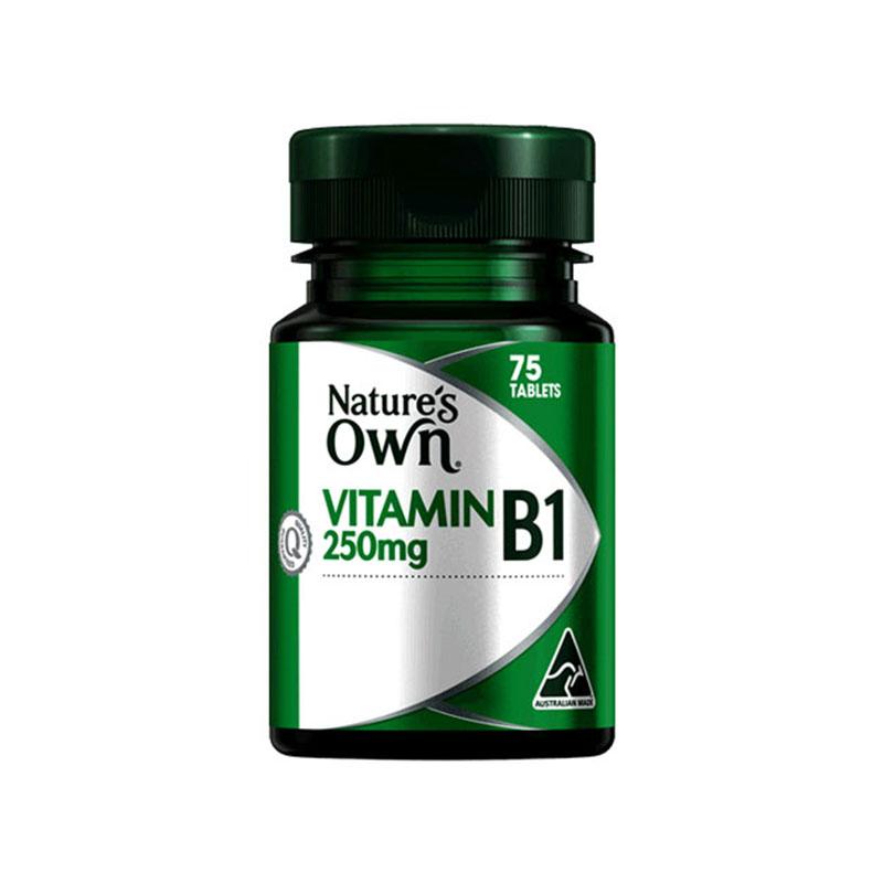 Natures Own Vitamin B1 250mg 75 Tablets – Kiwi Pharmacy