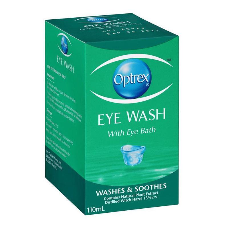 OPTREX Eye Wash with Bath 110ml – Kiwi Pharmacy