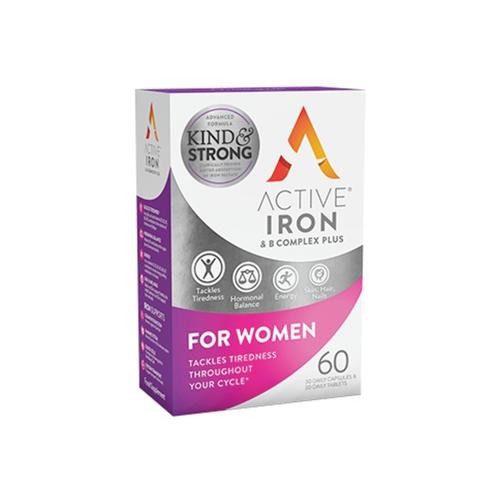 Active Iron & B Complex Plus for Women 60s – Kiwi Pharmacy