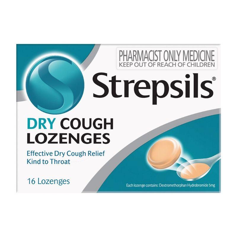 Strepsils Dry Cough 16 Lozenges – Kiwi Pharmacy