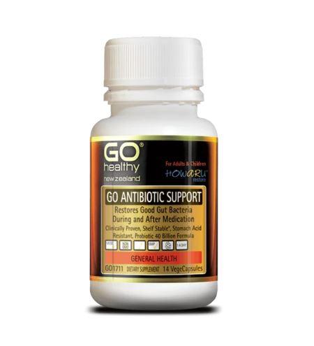 GO Healthy GO Antibiotic Support Capsules 14 – Kiwi Pharmacy