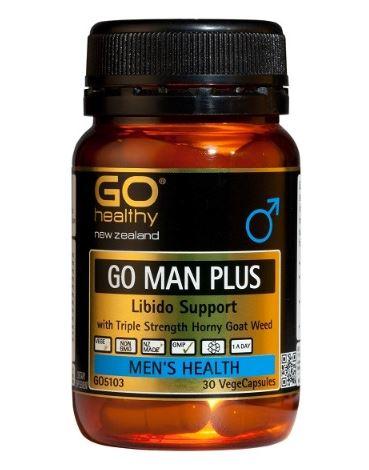 GO Healthy GO Man Plus Capsules 30 – Kiwi Pharmacy