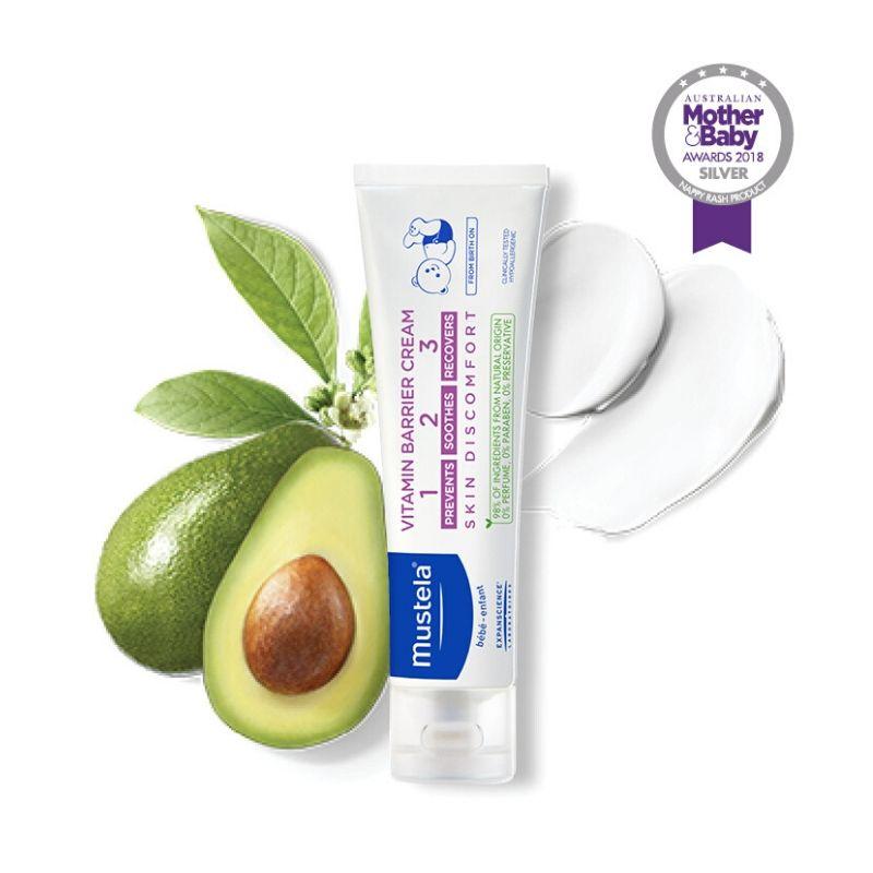 Mustela Baby Vitamin Barrier Cream 123 50ml – Kiwi Pharmacy