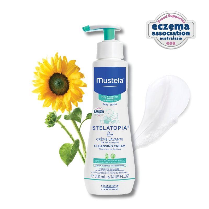 Mustela Stelatopia Cleansing Cream for Eczema Prone Skin 200ml – Kiwi ...