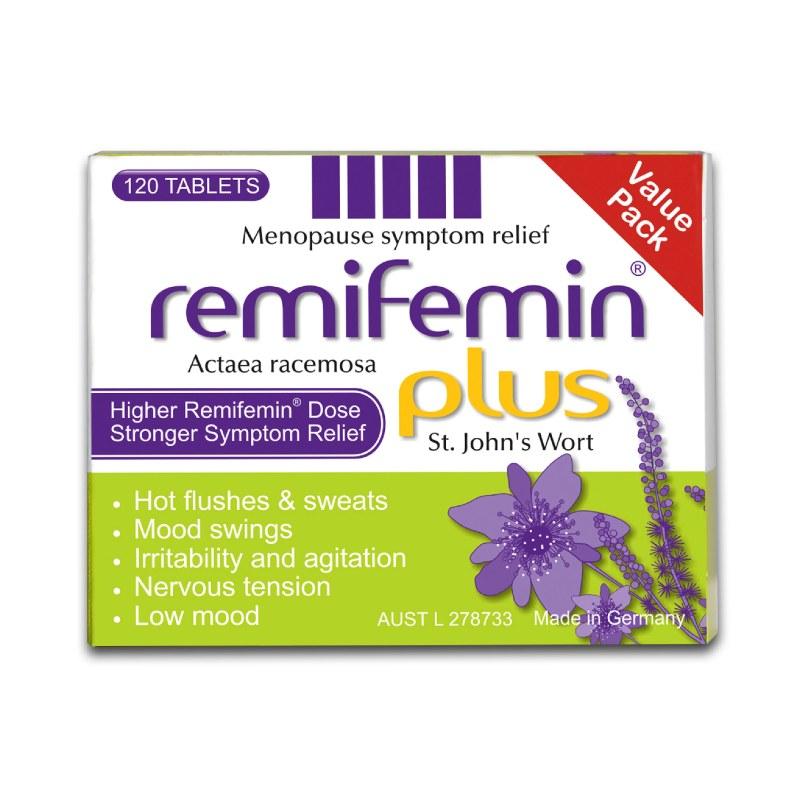 Remifemin Plus St Johns Wort Menopause 120 Tablets – Kiwi Pharmacy