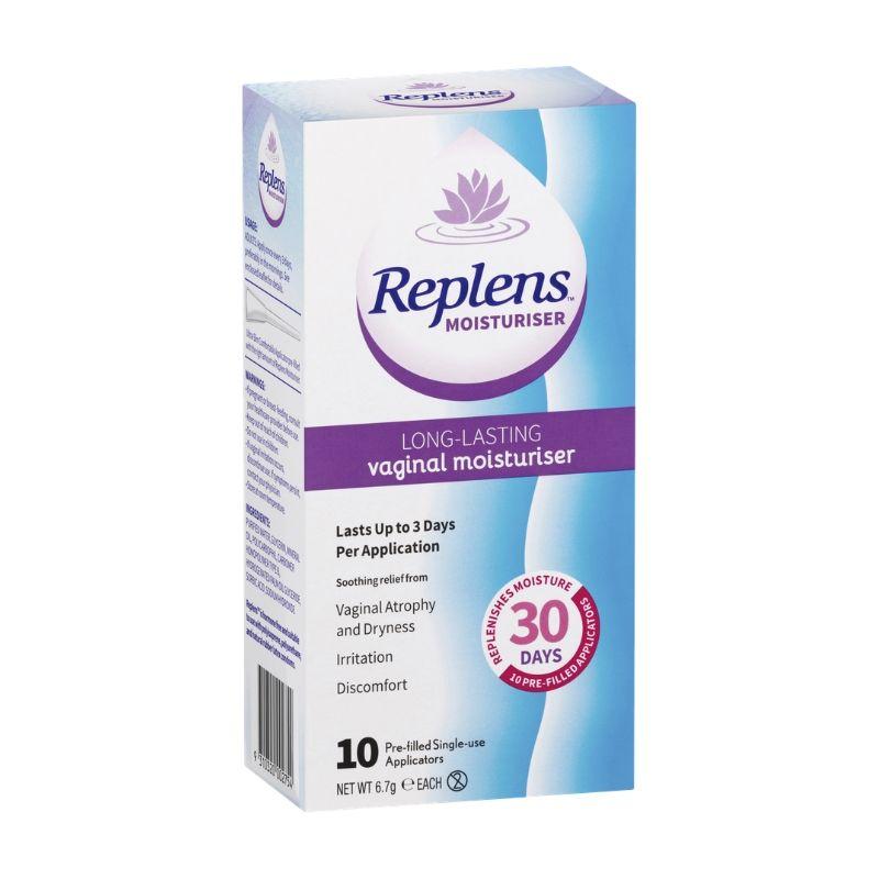Replens Long Lasting Vaginal Moisturiser 10 Pack – Kiwi Pharmacy